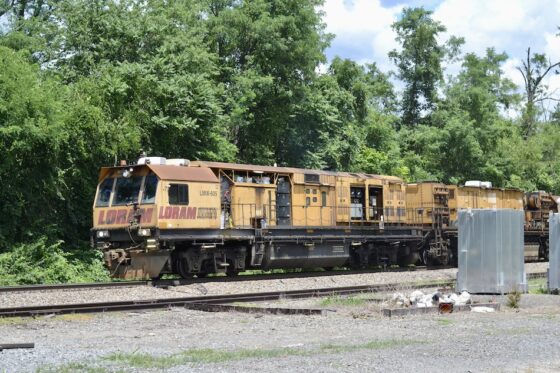 Loram Rail Grinder – B-Line Railfan